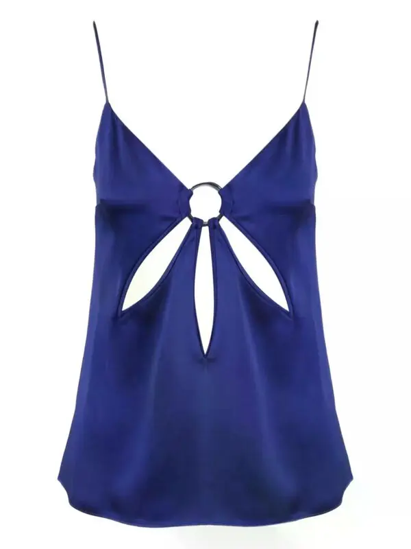 Stella McCartney Satin Top - Blue