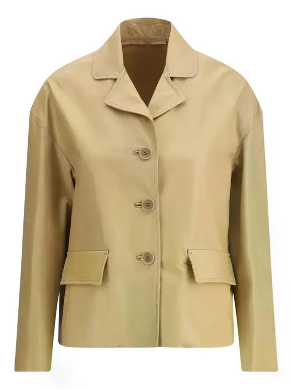 SALVATORE SANTORO Leather Blazer