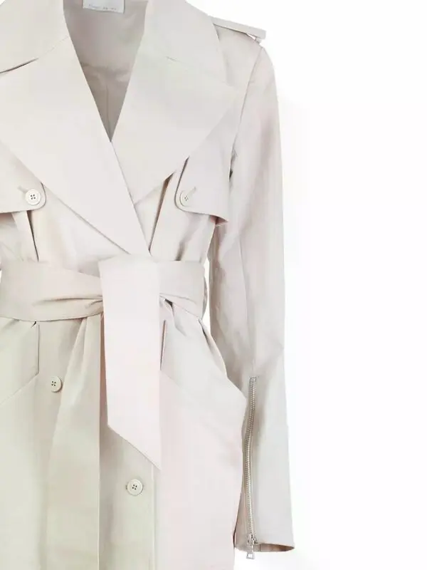 Fleur Du Mal Cotton Trench Coat