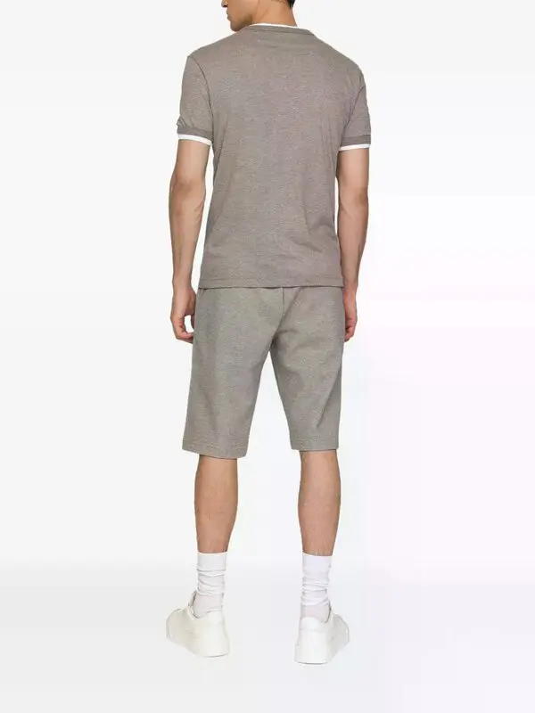 Dolce & Gabbana Cotton-blend Shorts - Grey