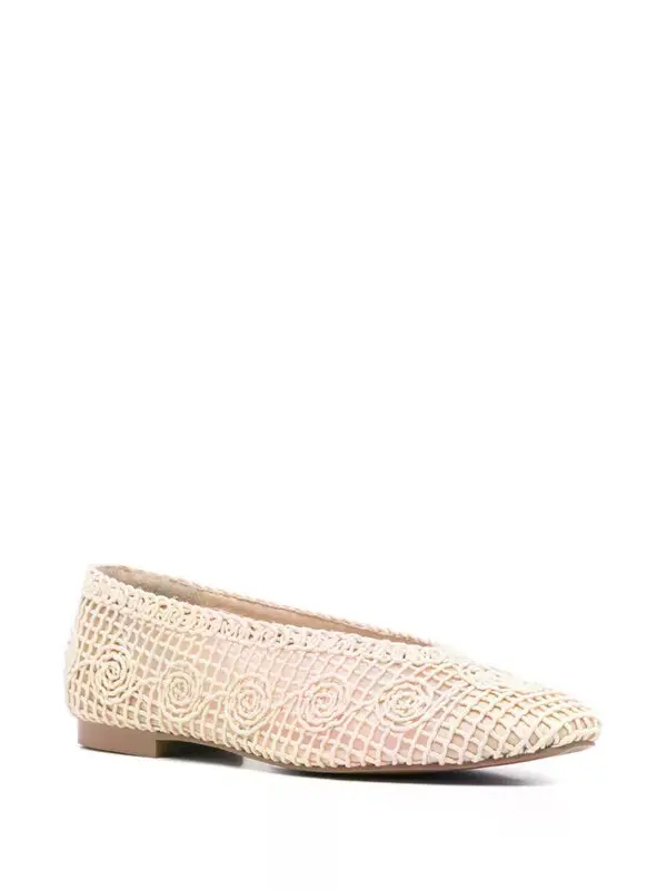 BIBI LOU Lenna Ballet Flats - Neutrals