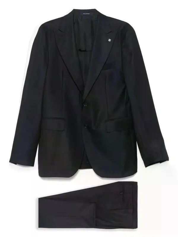 Tagliatore Virgin Wool Suit - Blue