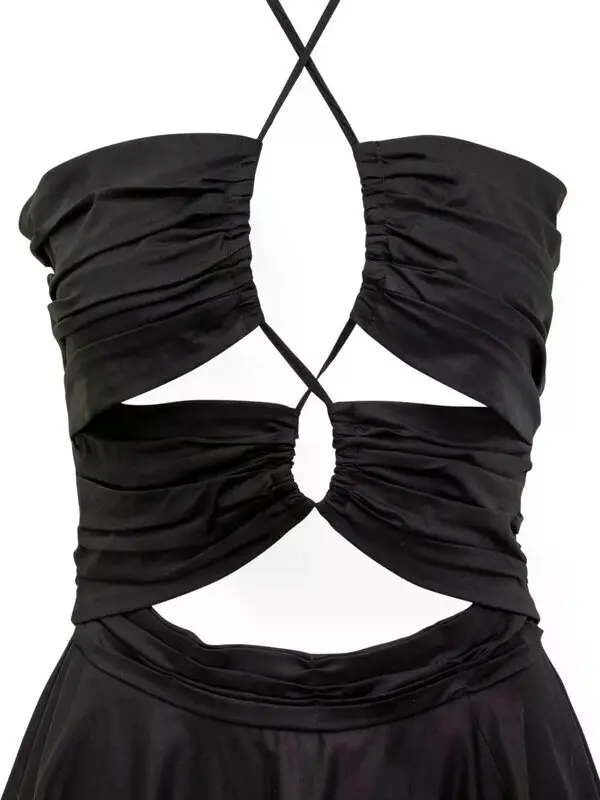 ACTUALEE Cut-out Maxi Dress