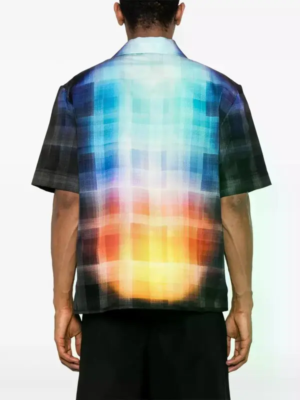 Casablanca Gradient Check Shirt