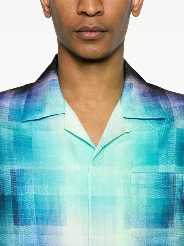 Casablanca Gradient Check Shirt
