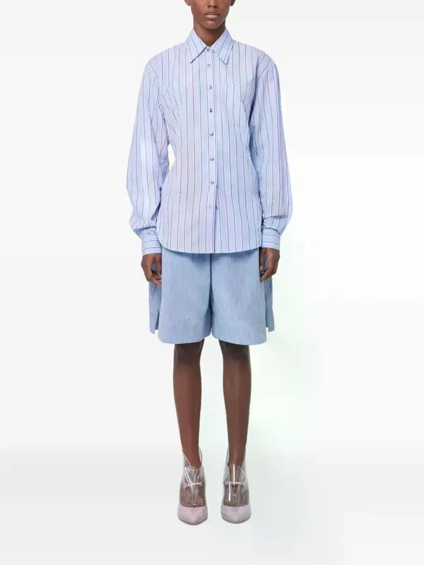 Rabanne Striped Shirt - Blue