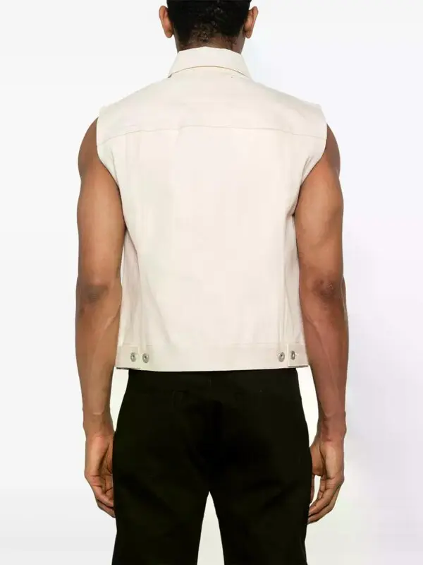 Rick Owens Sleeveless Trucker Jacket