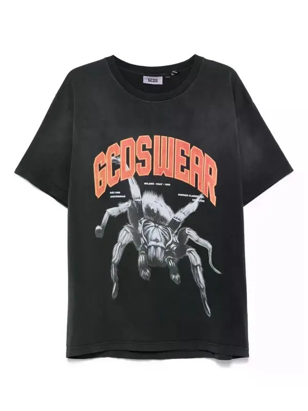 Gcds Wear Spider T-shirt - Black