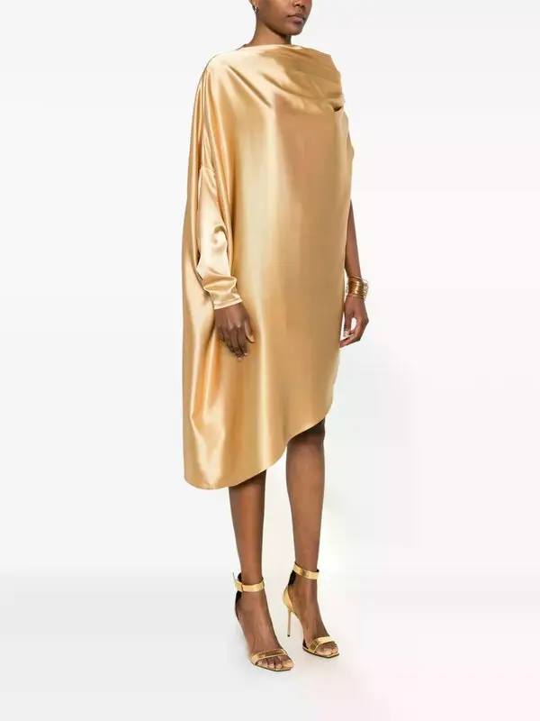 Stephane Rolland Asymmetric Mini Dress In Yellow - 69% Off | Editorialist