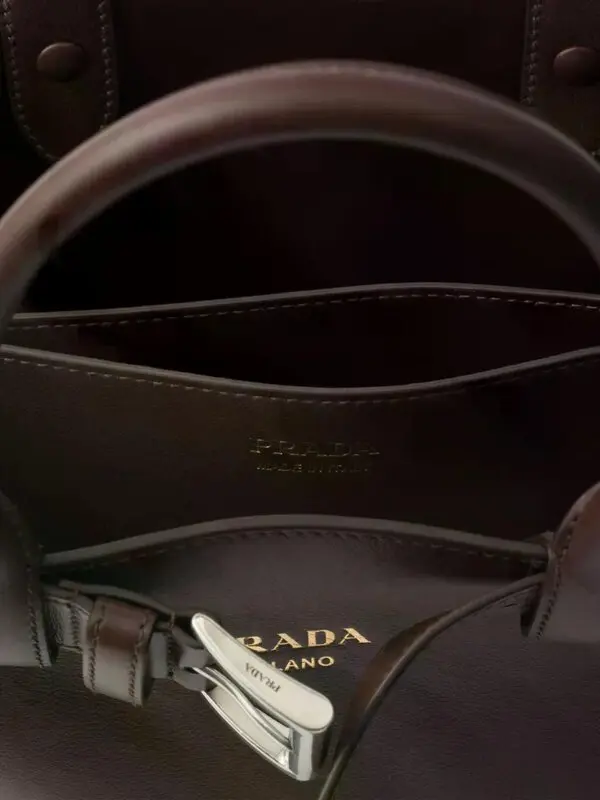 Prada Buckle Bucket Bag