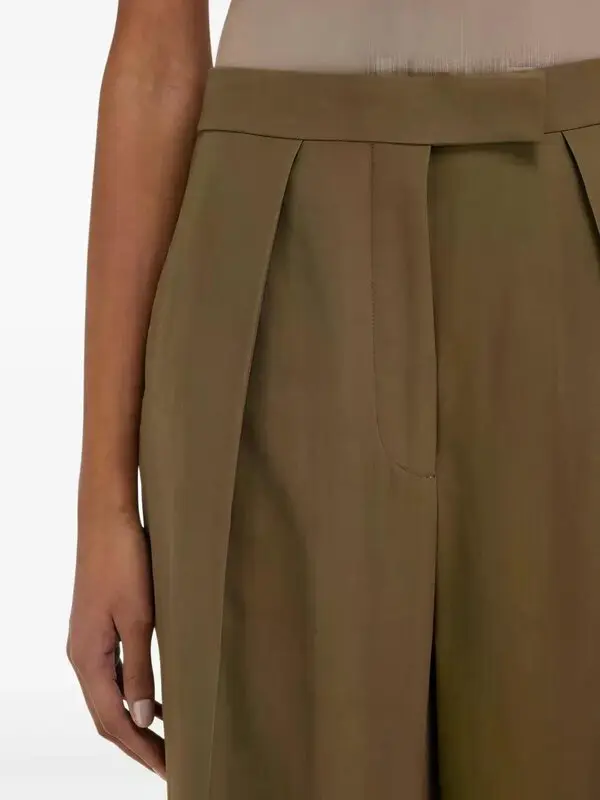FERRAGAMO Pleat-front Tailored Trousers