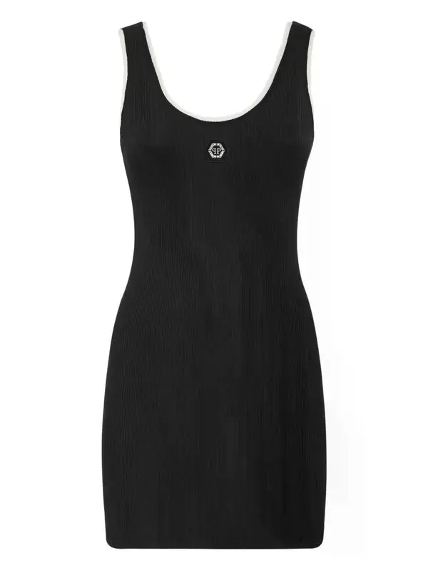 Philipp Plein Ribbed Dress