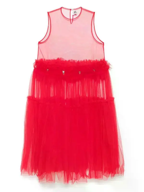 Noir Kei Ninomiya Tulle Midi Dress