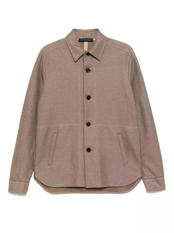 Harris Wharf London Button-up Shirt Jacket