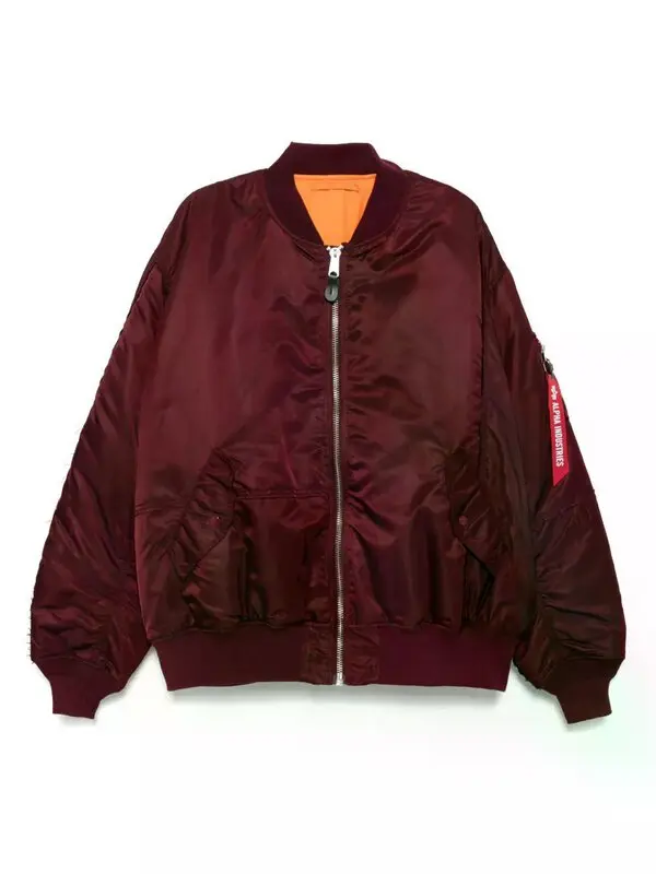 MASTERMIND WORLD X Alpha Industries Ma-1 Jacket - Red