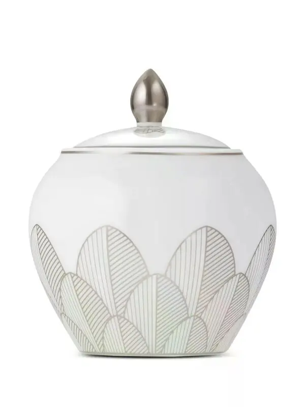 Christofle Covered Sugar Bowl - White