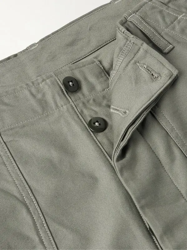 KAPTAIN SUNSHINE Baker Straight-leg Cotton Trousers