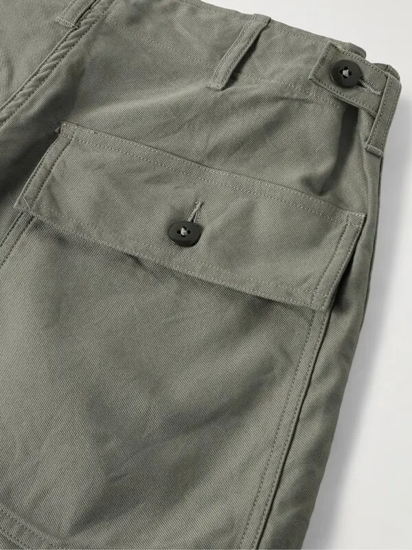 KAPTAIN SUNSHINE Baker Straight-leg Cotton Trousers