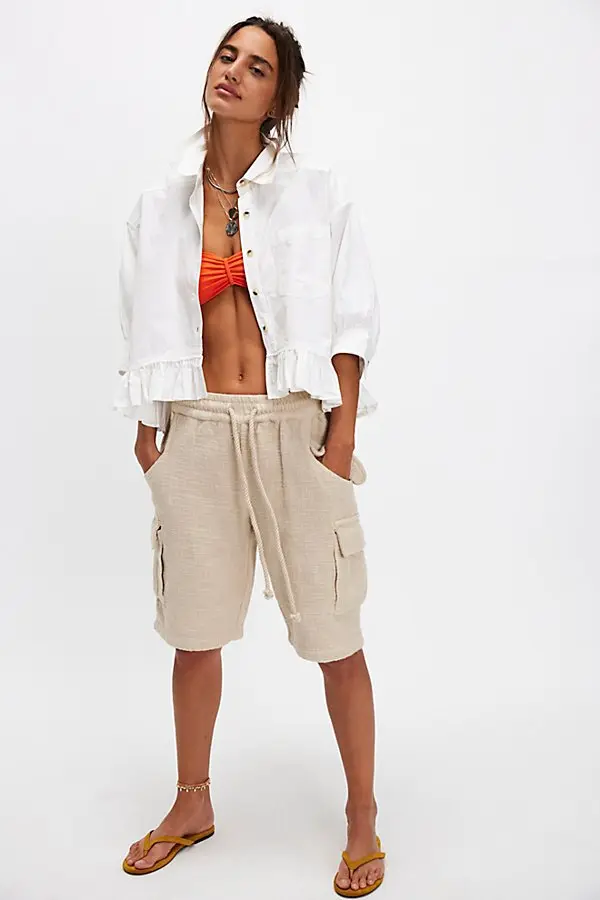 Free People We The Free Bailey Solid Shirt