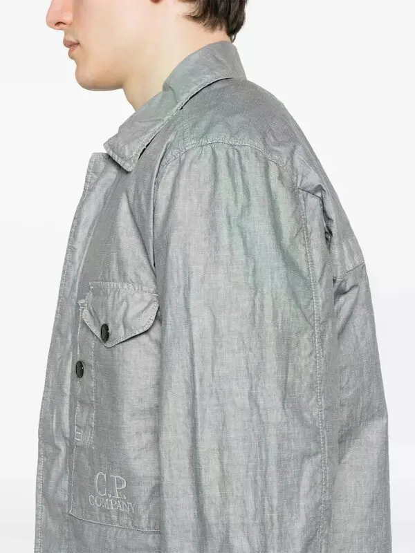 C.P. COMPANY Embroidered-logo Jacket