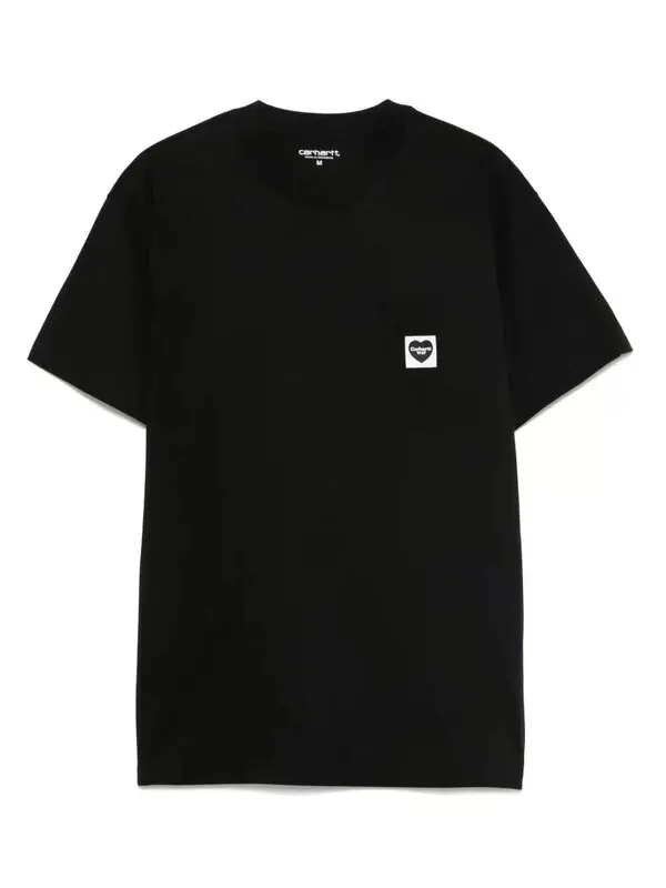 Carhartt Work In Progress Pocket Heart T-shirt - Black