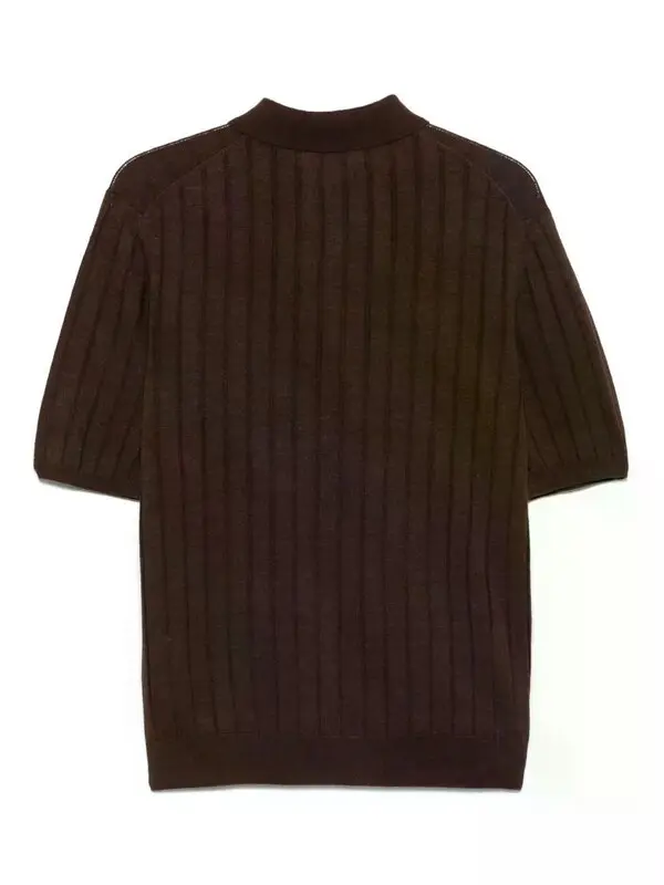 Boglioli Knitted Polo Shirt