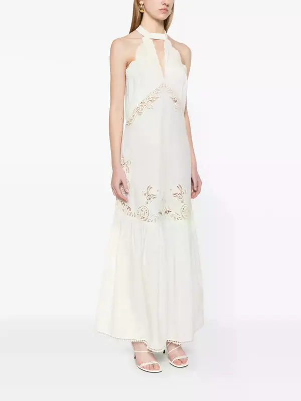 TWINSET Lace Maxi Dress