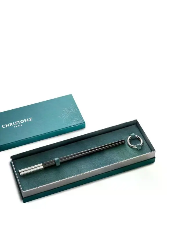 Christofle Uni And Vertigo Chopsticks Set