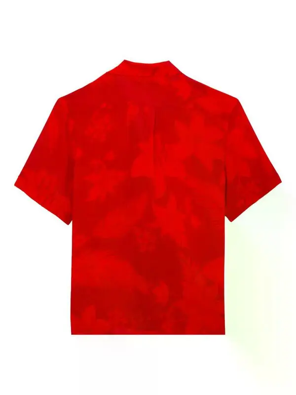 Vilebrequin Flower Power Shirt - Red