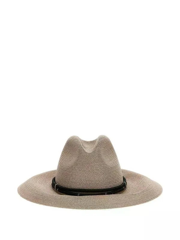 Brunello Cucinelli Wide-brim Straw Hat - Neutrals