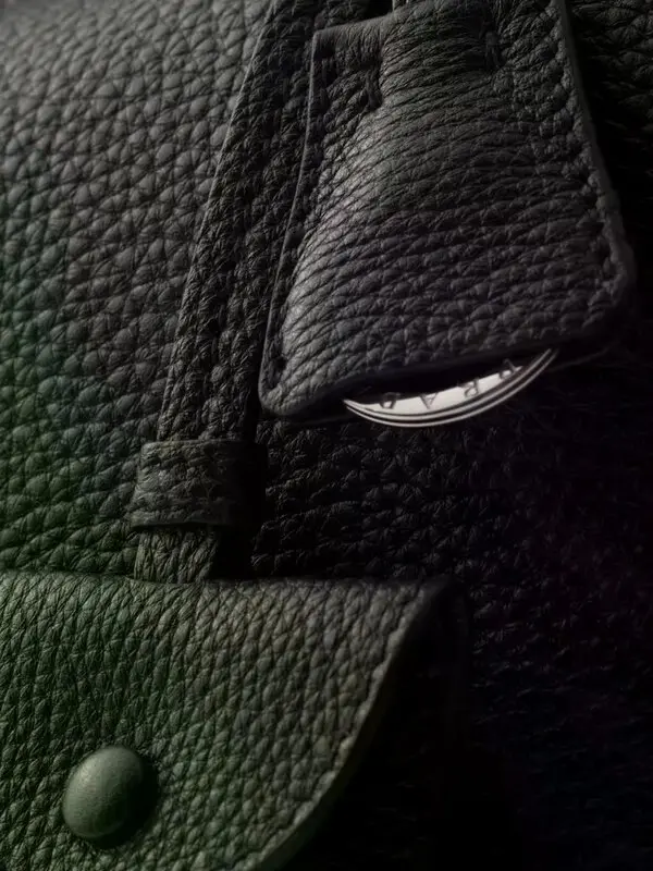 Prada Leather Tote Bag - Black