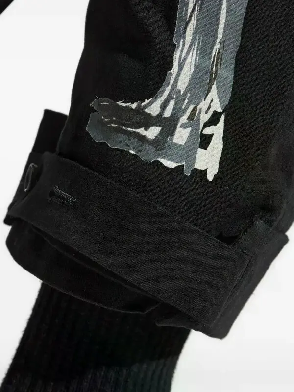 Yohji Yamamoto Cotton-blend Trousers