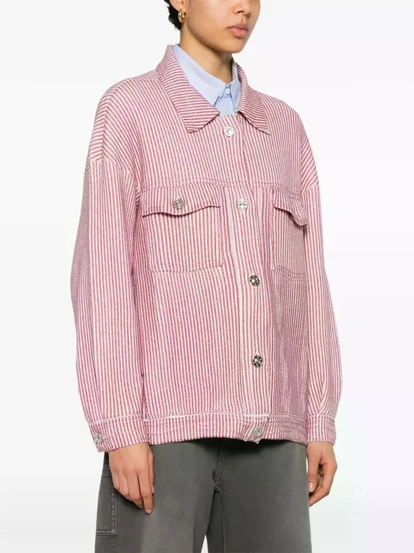 BARRIE Striped Jacket