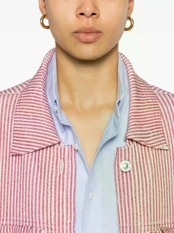 BARRIE Striped Jacket