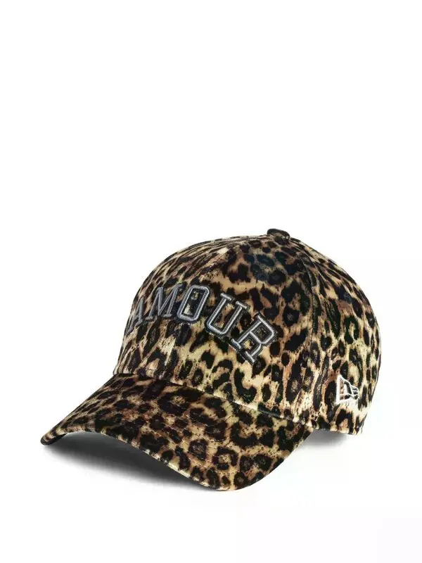 Zadig&Voltaire Animal Print Baseball Cap - Black