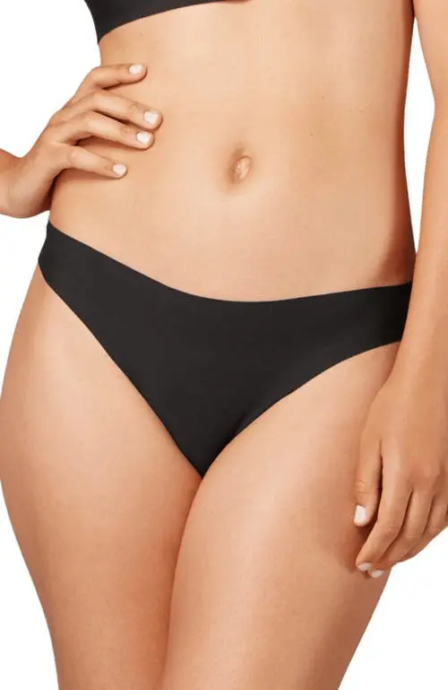 SIELLA No-show Bikini Bottom - Black
