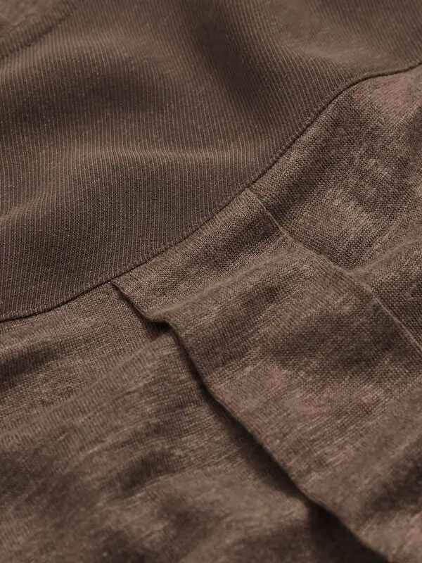REISS Ember Linen T-shirt