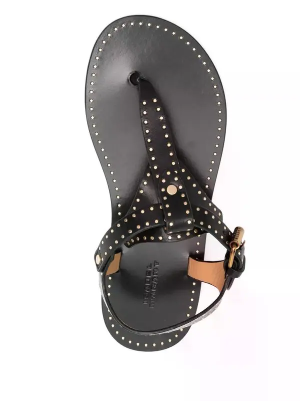 Isabel Marant Étoile Jooni Flat Sandals - Black