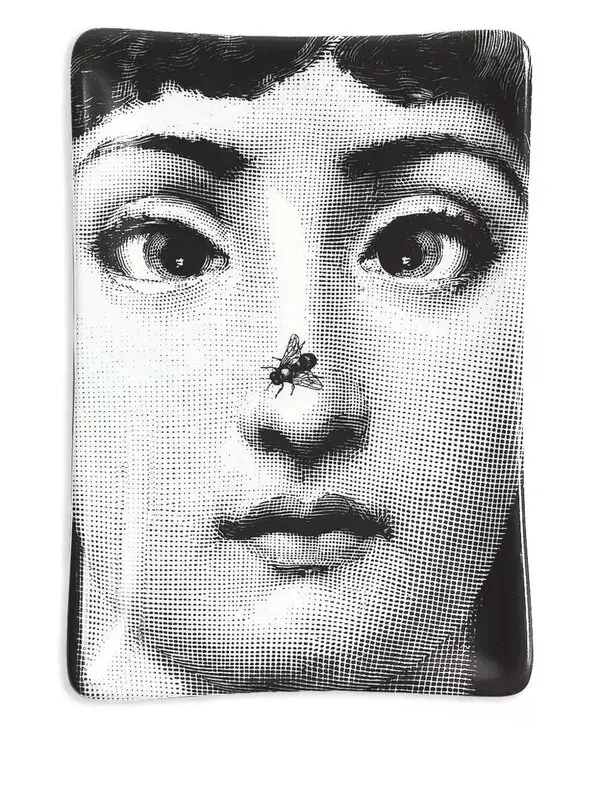 FORNASETTI Tema E Variazioni N.363 Ashtray - Black
