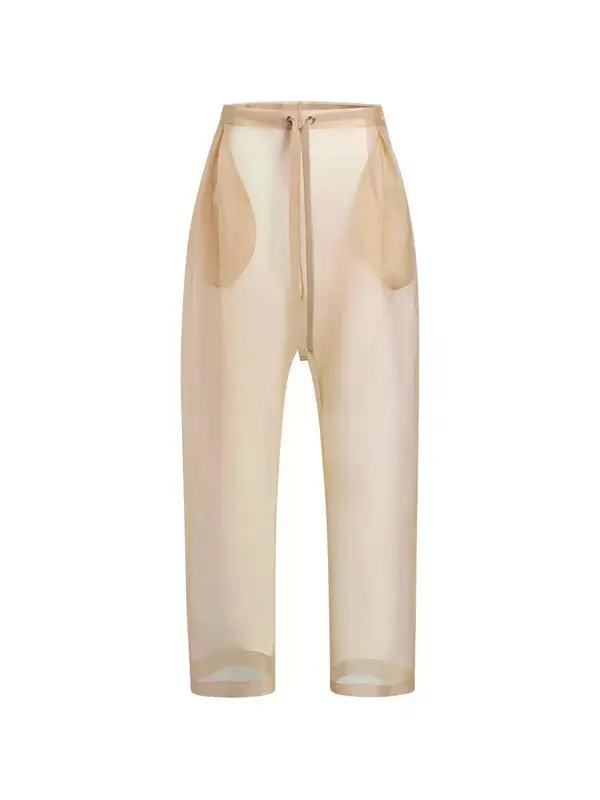 Khaite Trenton Trousers - Neutrals