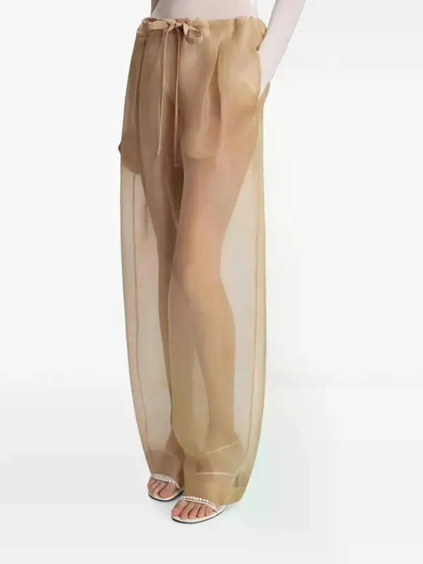 Khaite Trenton Trousers - Neutrals