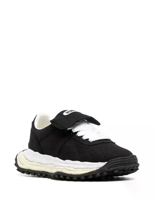 Mihara Yasuhiro Logo-patch Sneakers - Black