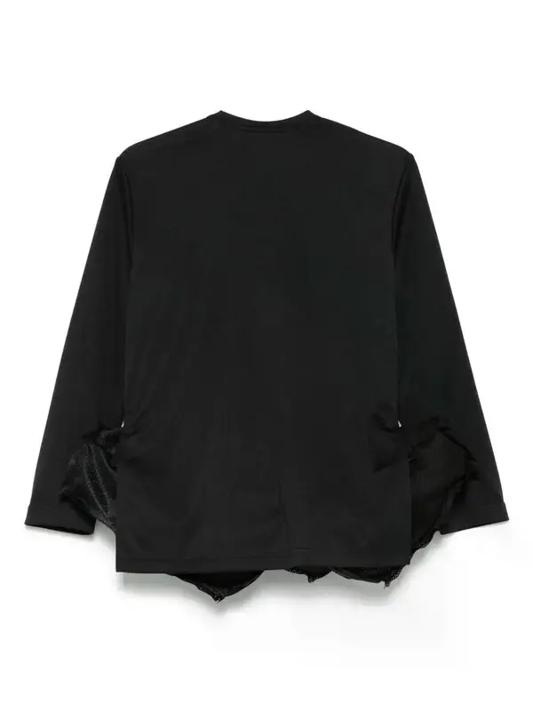 Comme Des Garçons Padded-hem Top