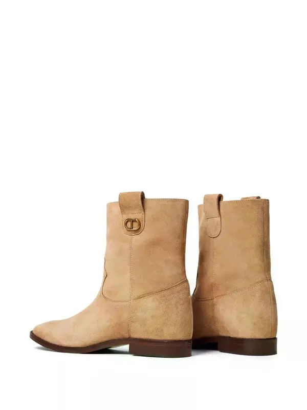 TWINSET Suede Ankle Boots