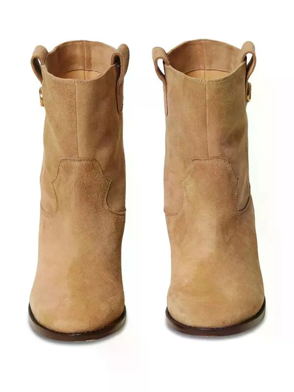 TWINSET Suede Ankle Boots