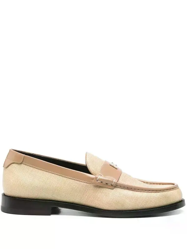 Victoria Beckham Logo-plaque Loafers