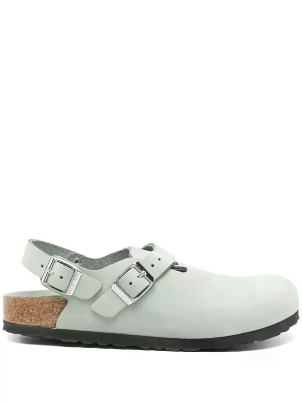 BIRKENSTOCK Tokyo Slingback Slippers - Green