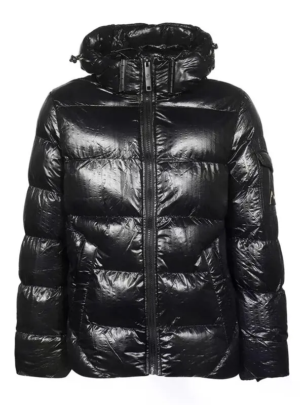 POINT ZERO Hooded Down Jacket - Black
