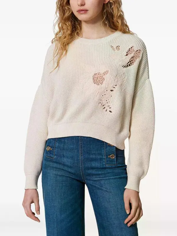 TWINSET Embroidered Jumper