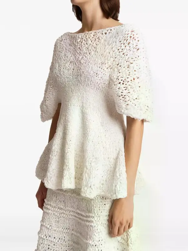 Khaite Mathilde Top - White